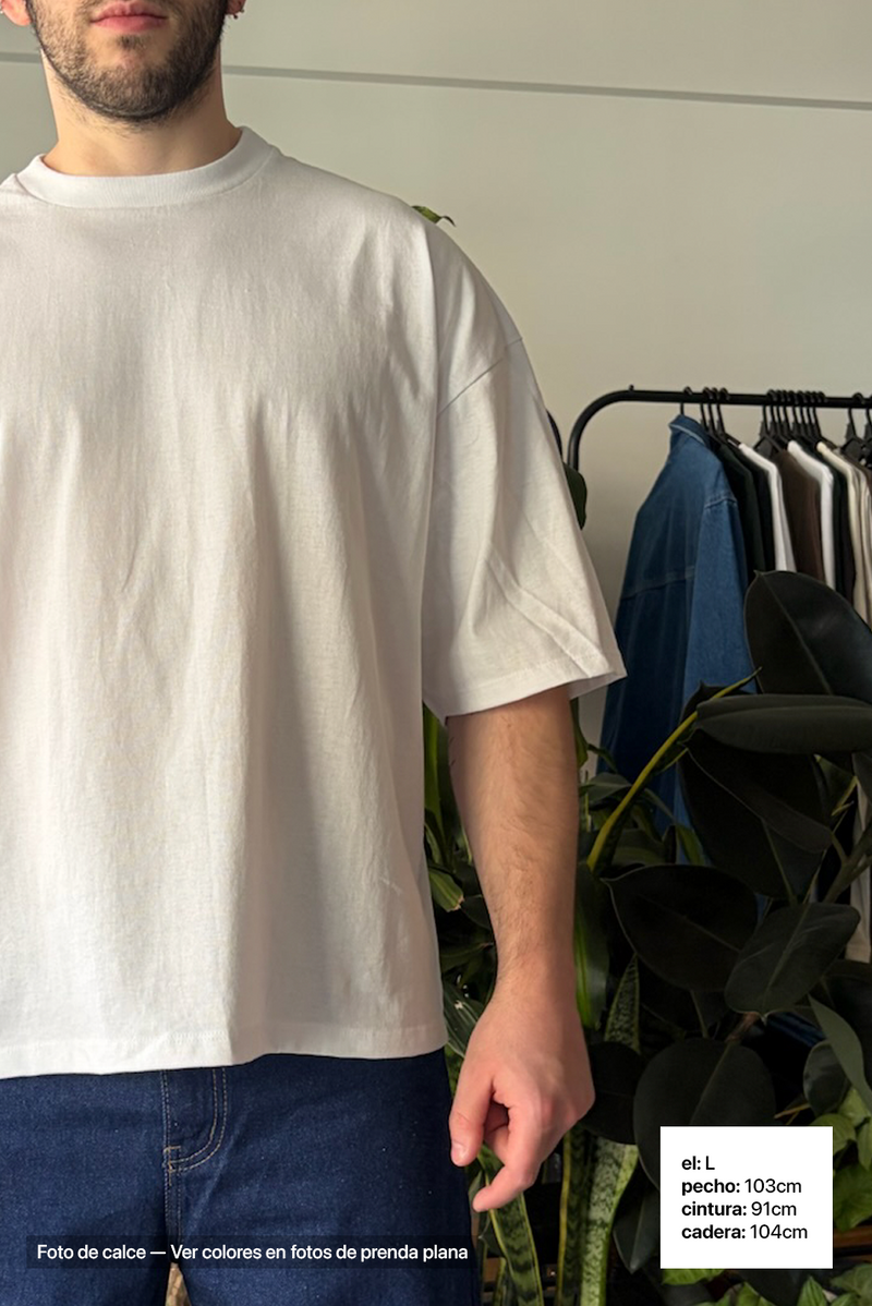 Remera Boxy Fit Hombre | Deliver