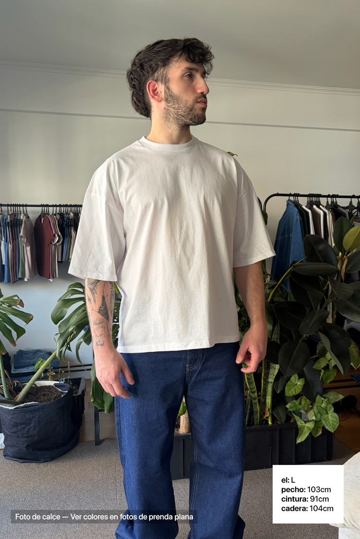 Remera Boxy Fit Hombre | Deliver
