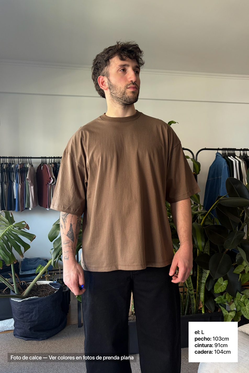 Remera Boxy Fit Hombre | Deliver