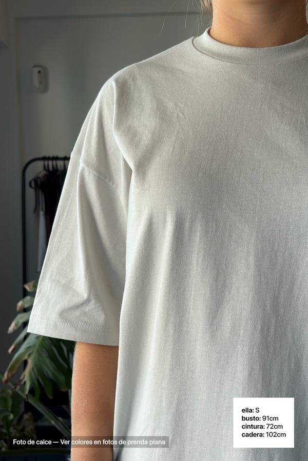 Remera Boxy Fit Mujer | Deliver