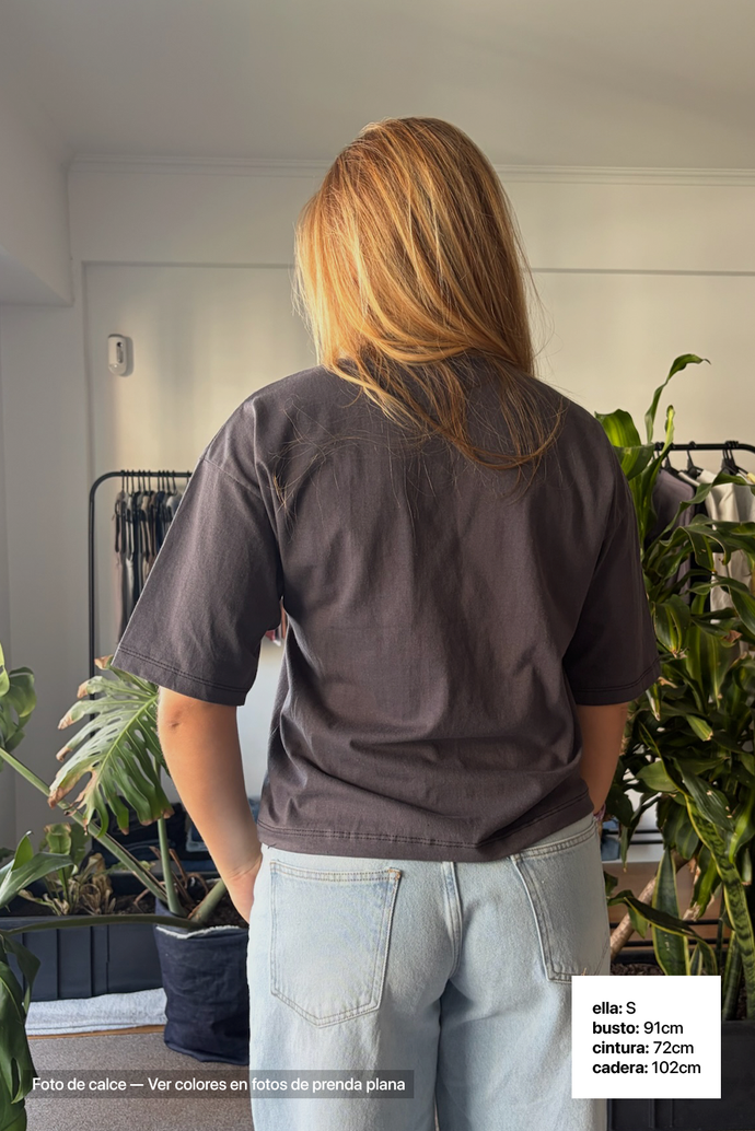 Remera Boxy Fit Mujer – Deliver